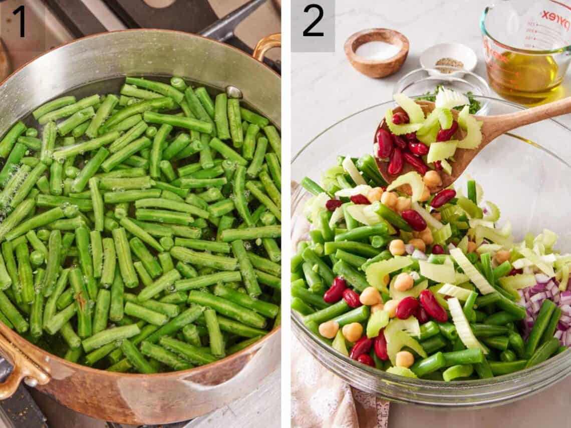 Classic Three Bean Salad Recipe - Preppy Kitchen