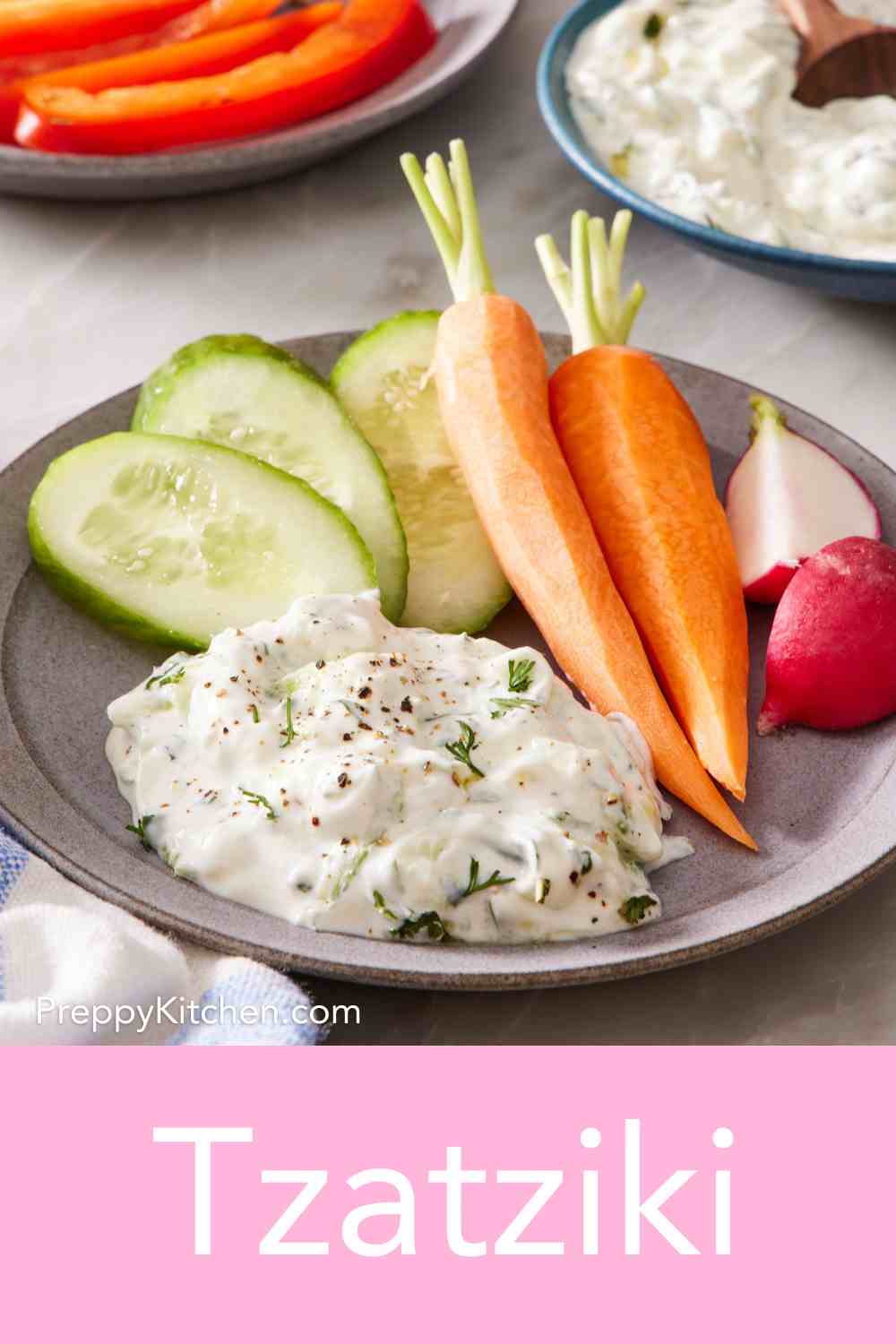Quick & Creamy Tzatziki Recipe - Preppy Kitchen