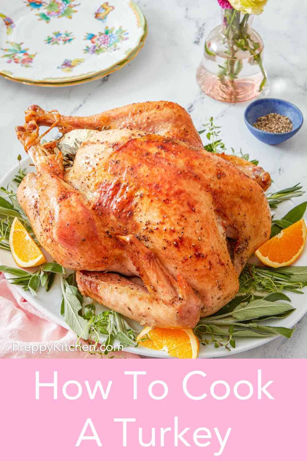 How To Cook A Turkey (Juicy, Crispy Skin) - Preppy Kitchen