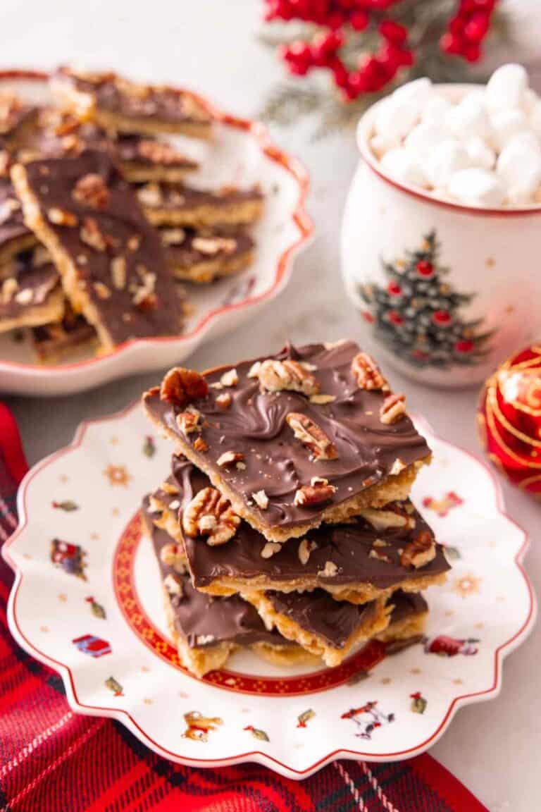 Christmas Cracker Candy Recipe - Preppy Kitchen