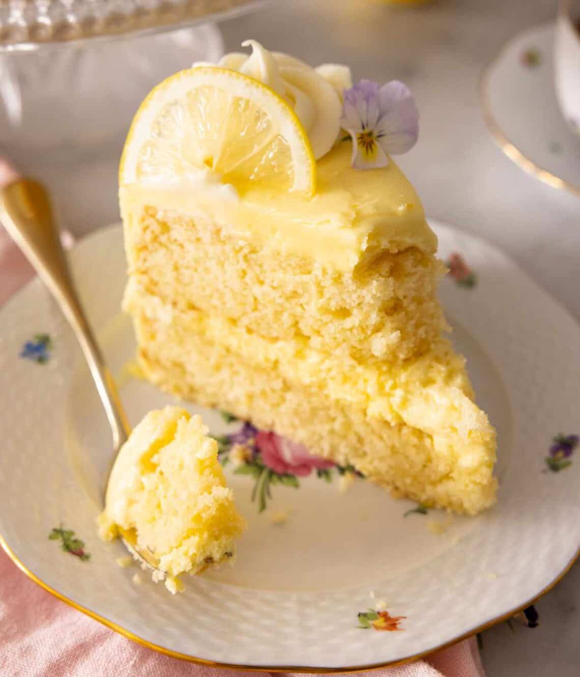 Fluffy Lemon Layer Cake - Preppy Kitchen