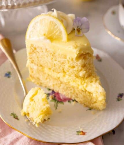 Fluffy Lemon Layer Cake - Preppy Kitchen