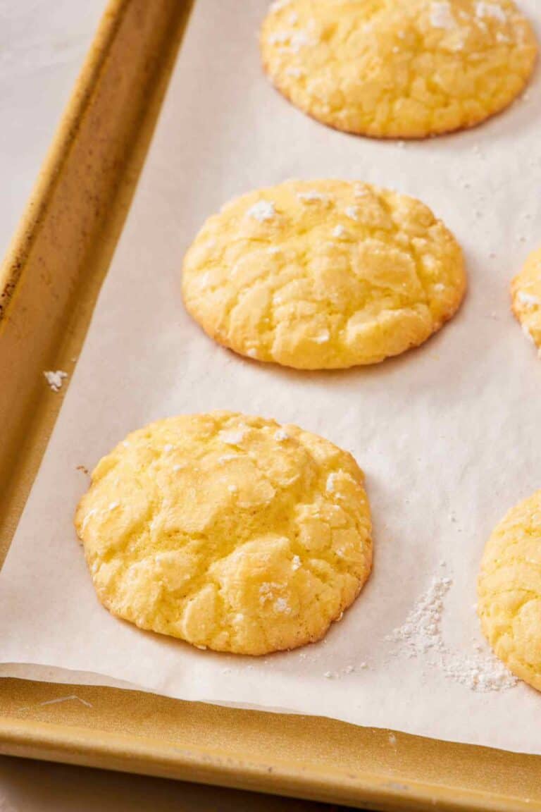 Chewy Lemon Crinkle Cookies - Preppy Kitchen