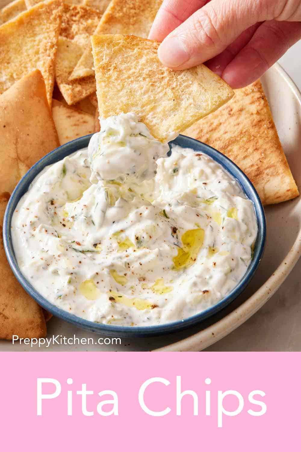 Quick & Easy Homemade Pita Chips - Preppy Kitchen